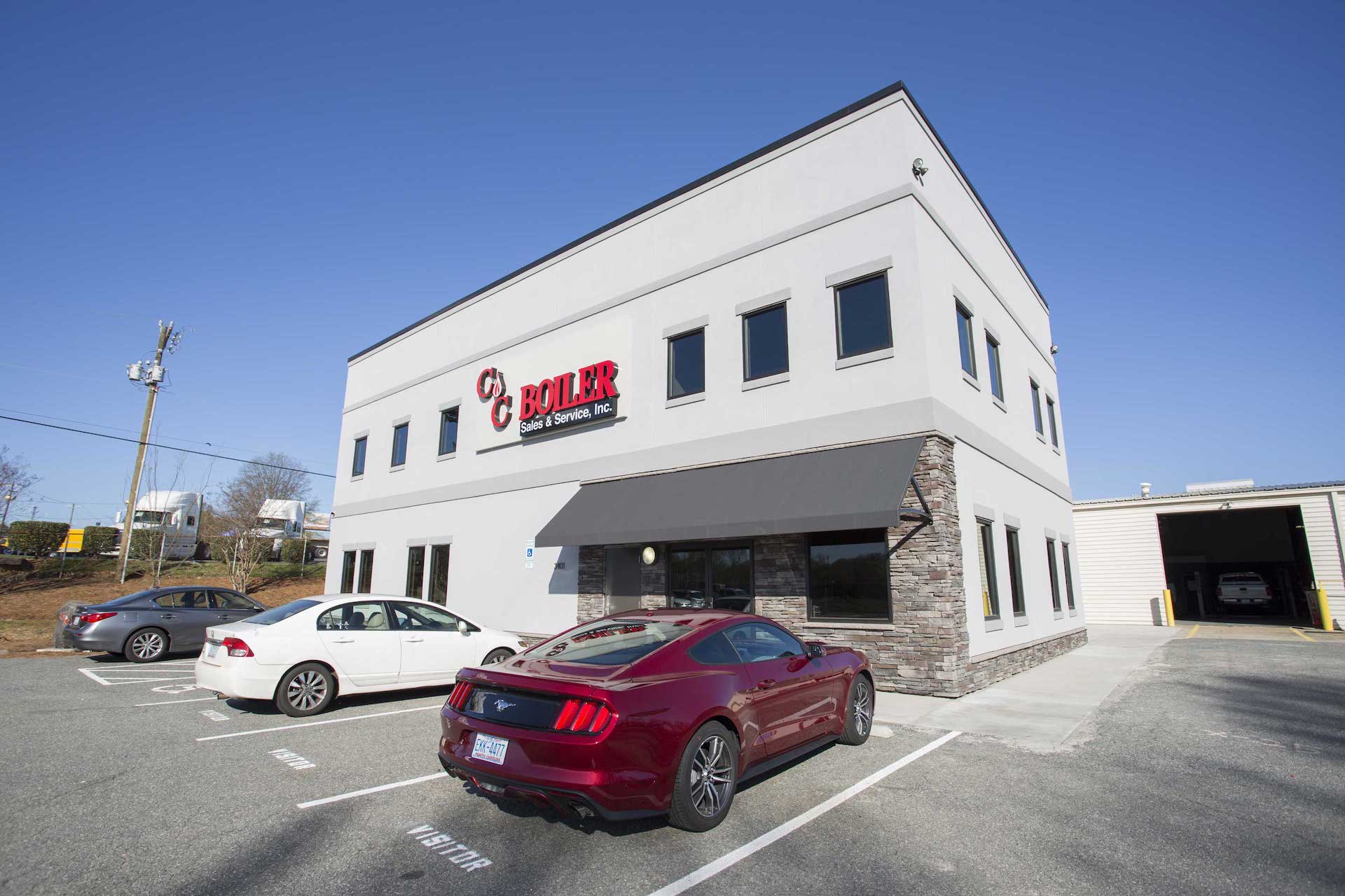 C&C Boiler - Commercial Project - JenCon Builders