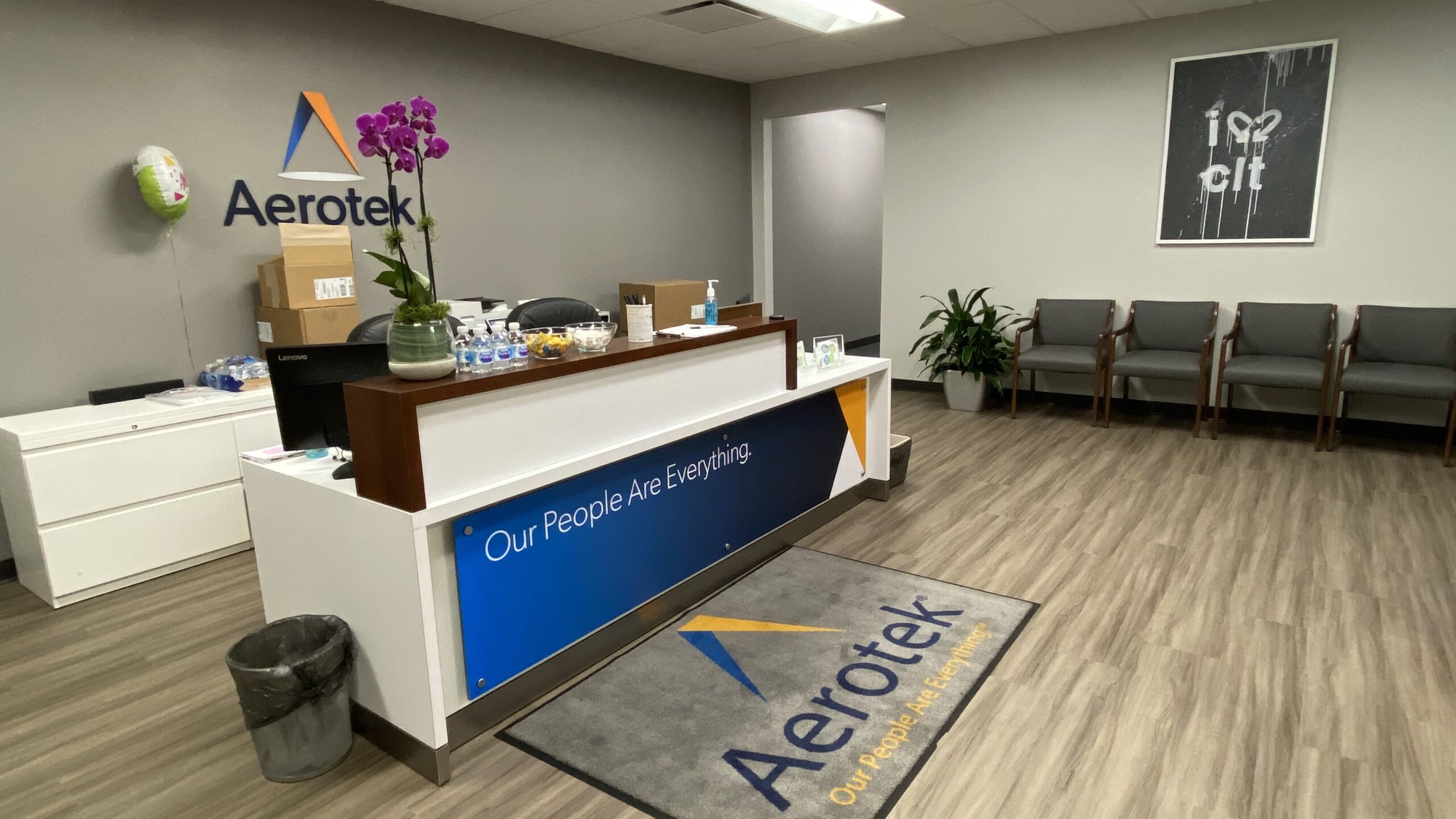 Aerotek Recruiting & Staffing - Office Upfits & Interiors Project ...